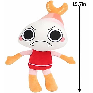 LPVIGJHK New Dandy's World Plush, Dandy's World Plushies Toy, Soft Stuffed Figure Doll Dandy S World Plush Doll Anime Plush Throw Pillow for Game Fans, Kids and Fans Gift(Shrimpo 15.7inch)