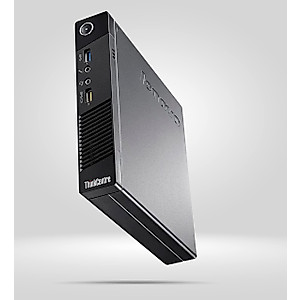 Lenovo ThinkCentre M73 Tiny Business Computer Desktop PC, Intel Core i3 4th Gen 2.9GHz, 8GB DDR3, 120GB SSD, MTG New 22 inch LED Monitor, RGB KBM & Speakers, WiFi, Windows 10 Pro (Renewed)