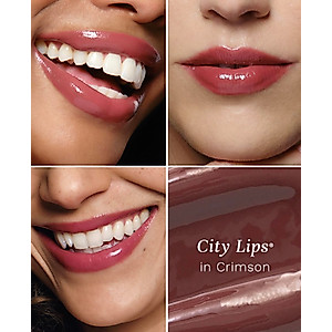 City Beauty City Lips Plumping Lip Gloss - High-Shine Gloss for Fuller, Younger-Looking Lips | Hydrating & Smoothing Lip Treatment Hyaluronic Acid
