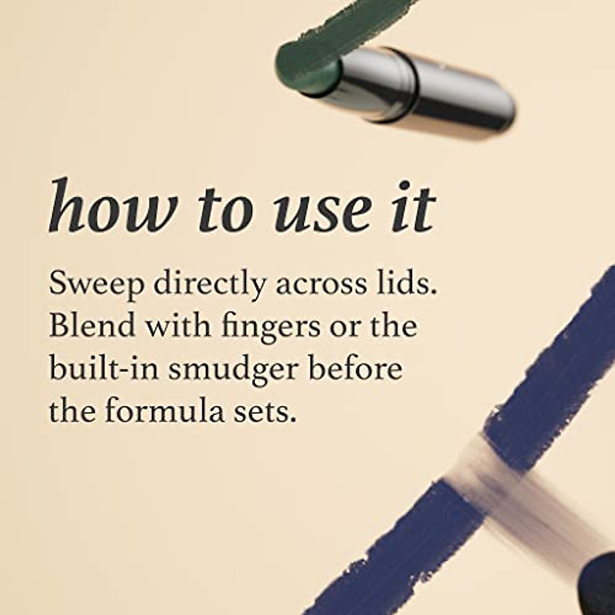 Julep Eyeshadow 101 Crème to Powder Waterproof Eyeshadow Stick, Galaxy Grey Metallic