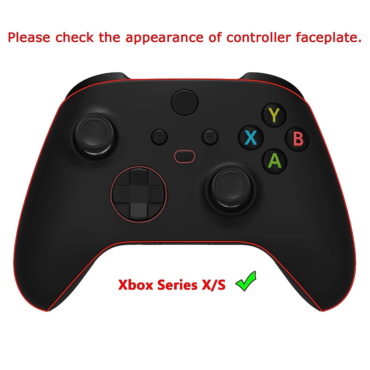eXtremeRate Side Rails Grips Shell for Xbox Series X & S Controller, Purple Soft Touch Grip Custom Accessories Back Panels Cover Faceplate for Xbox Core Wireless Controller [Controller Excluded]