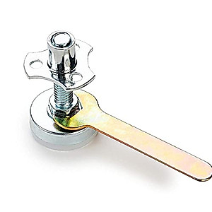 HanKun Adjustable Furniture Leveling Feet Furniture Leveler Tee Nut Kit 3/8-16 Inch Thread Size, Heavy Duty Furniture Legs for Cabinets or Tables to Adjust Height of Legs(Set of 4)