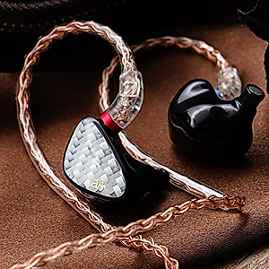 AUDIOSENSE AQ4 2022 New Hybrid IEMs, 3BA(Knowles)+1Dynamic Driver in-Ear Earphones