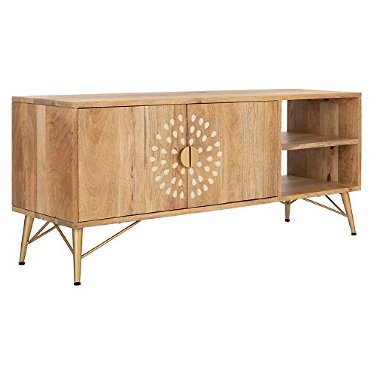 SAFAVIEH Couture Collection Wendy Natural Wood Sideboard