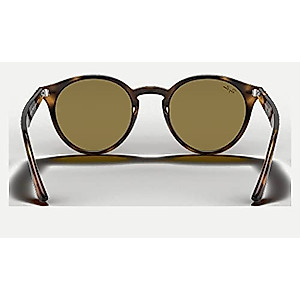 Ray-Ban RB2180 710/73 51M Dark Havana/Dark Brown Sunglasses for Men for Women