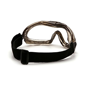 Pyramex Safety Products Low Profile Chemical Splash Goggles, Clear Anti-Fog Lens