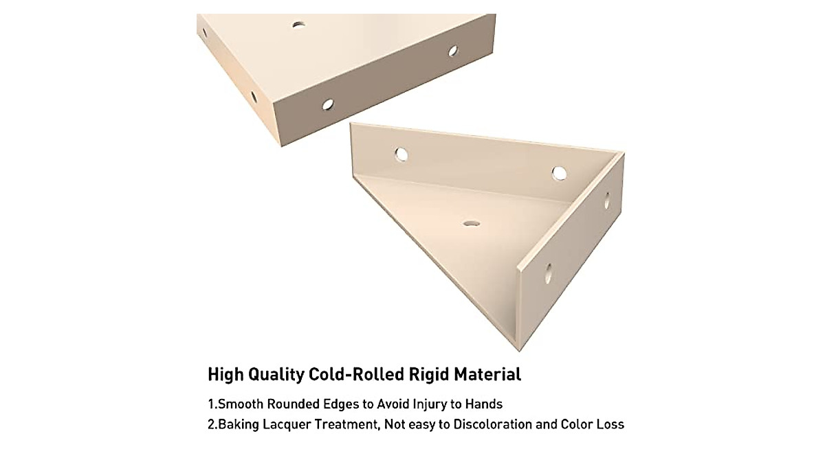 Durable Corner Brackets – 8Pcs for Your Home Projects