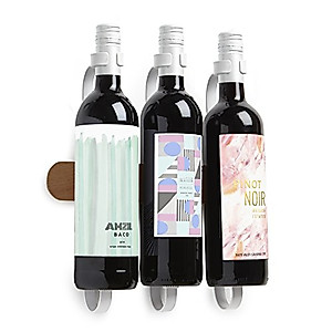 Umbra Showvino Wine Display, White/Natural