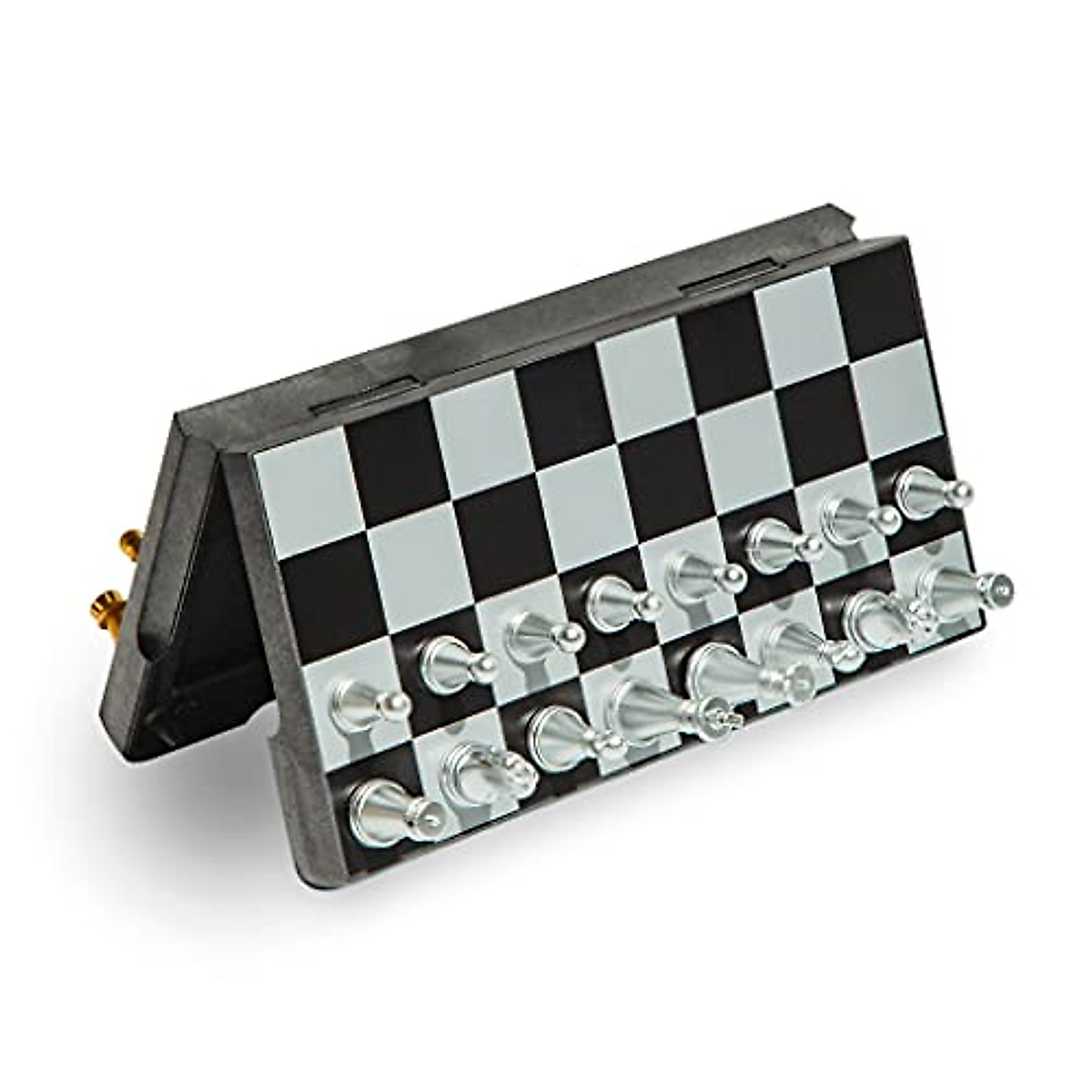 Travel Magnetic Chess Mini Set (6.3 inches)-Compact, Foldable, Educational Board Game