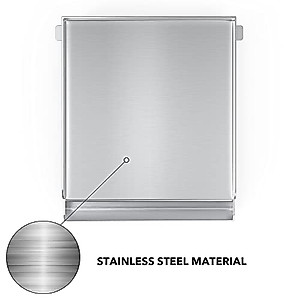 Stanbroil Stainless Steel Griddle, Universal Flat Top Griddle for Gas Grill with Side Burner, Gas Grill Accessory, 11" x 13"