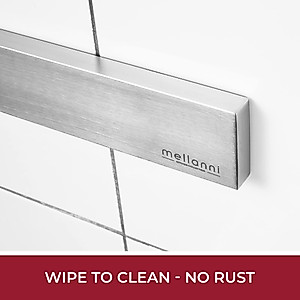 [New 2022] Magnetic Knife Holder for Wall - 16 inch Multipurpose Stainless Steel Knife Strip Organizer - Versatile Knife Rack For Kitchen Utensil And Tool Holder Magnet Bar For Workshop - M Home