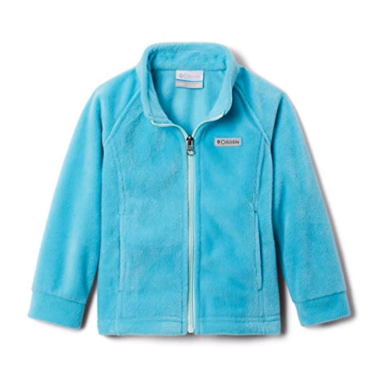 Columbia unisex-baby Benton Springs Fleece Jacket, Geyser, 12-18 Months