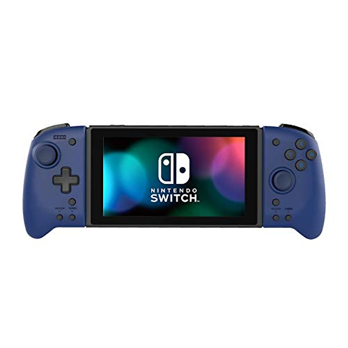 Hori Nintendo Switch Split Pad Pro (Blue) Ergonomic Controller for Handheld Mode - Officially Licensed By Nintendo
