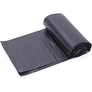 1.2-1.5 Gallon Small Trash Bags, Black Garbage Bag , Wastebasket Trash Bags 120 Counts