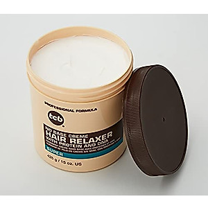 TCB No Base Creme Hair Relaxer with Protein and DNA Super 15.oz
