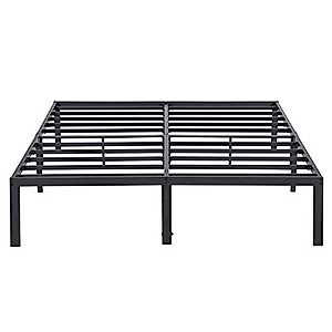 Olee Sleep Bed Frame, Queen, Black