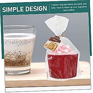 HEMOTON 2 Sets Cupcake Corrugated Cake Cups Mini Muffin Mini Cake Boxes Candy Mold Baking Liners Paper Muffin Liners Baking Cases Wrappers Cupcake Liner Cupcake Cup Air Fryer Cake Cover