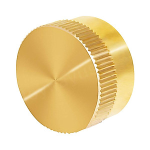 Joywayus 9Pcs Solid Brass Refill Propane Bottle Cap Universal for All 1 LB Gas Tank Cylinder Sealed Protect Cap