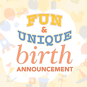 Greeting Pen Baby Pen- It's a Boy! Stork Baby Shower Favor/Birth Announcement Rotating Message 6 Pen Set 36005