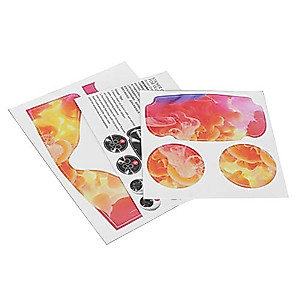 Mxzzand Pink Memory, VR Controller Headset Stickers, Ultra‑Thin, Easy to Paste, VR Controller Stickers,for Oculus Quest 2 Gaming Glasses