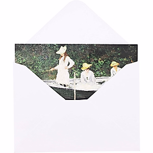 The Gifted Stationery 36-Count Assorted Box All Occasion Greeting Cards with Envelopes, Notecards, Artistic Design Inspired by Monet Painting, 5 x 3.5 in