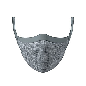 Under Armour Adult Unisex UA Sports Mask + ISO-Chill Face Mask Pitch Gray (S/M)