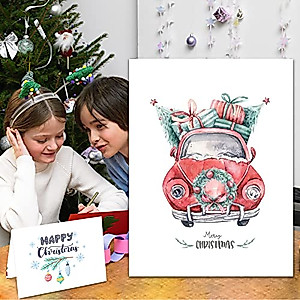 24 Sheets White Cardstock 8.5 x 11 Thick Paper, Goefun 80lb Card Stock Printer Paper for Invitations, Menus, Wedding, DIY Cards