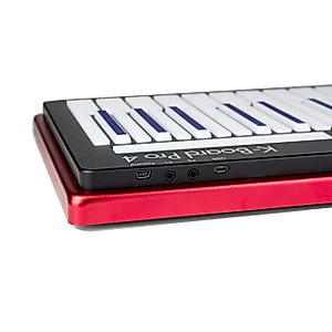 Keith McMillen Instruments K-Board Pro 4 | 48-Key MPE Expressive USB MIDI Controller with Polyphonic Aftertouch, Per-Note Adjustable Pitch Bend, and Per-Note Modulation/Slide