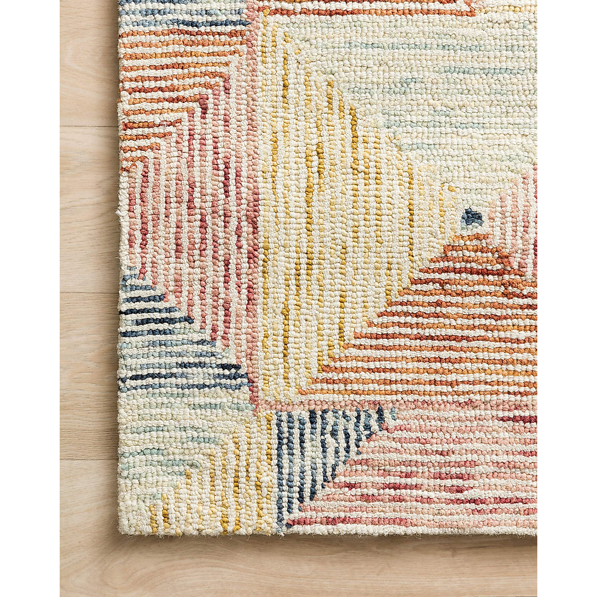 Loloi II Spectrum Collection SPE-01 Ivory/Multi 7'-9" x 9'-9" Area Rug