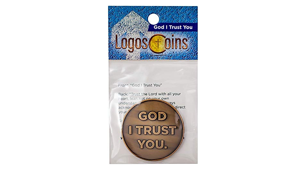 God I Trust You Challenge Coin - Trust in the Lord