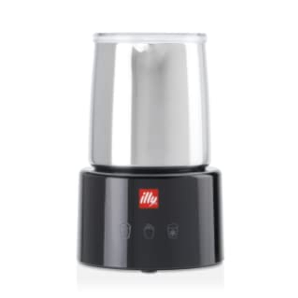 Illy Milk Frother by Lissoni (Stainless Steel), Dishwasher Safe, All Milk Types, Hot Chocolate