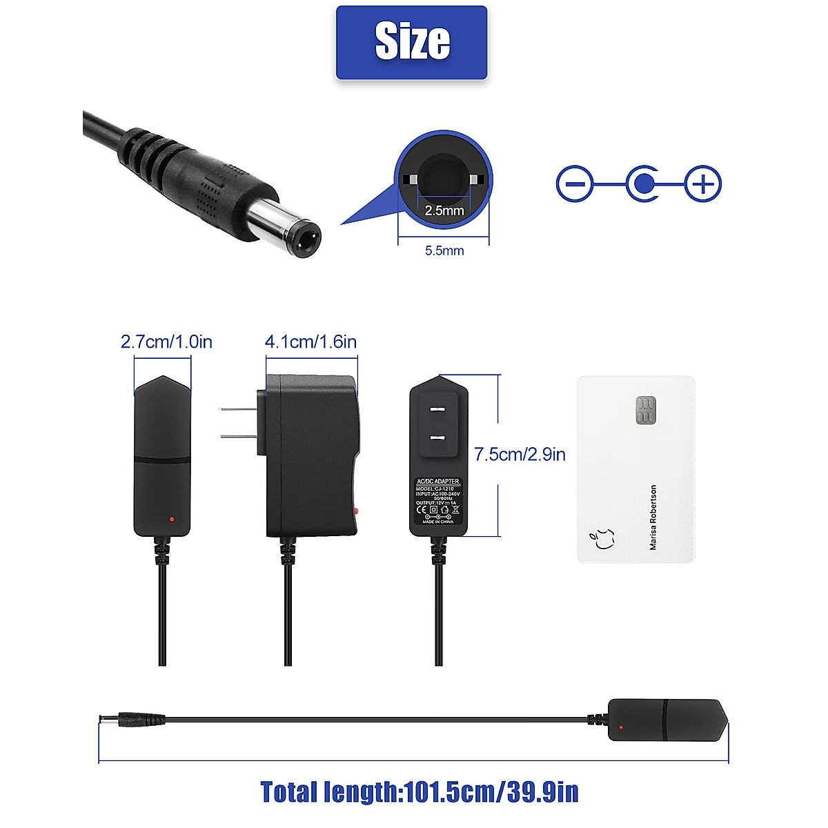 GMJYC 12V 1A 12W Adapter, 120-240V AC to DC 12volt 1amp 500mA 800mA Power Supply with 5.5x2.5mm Tip for Fan, Massagers, WIFI, Home Camera, Printer, Router, Keyboard, Electronic Piano, LED Light Strips