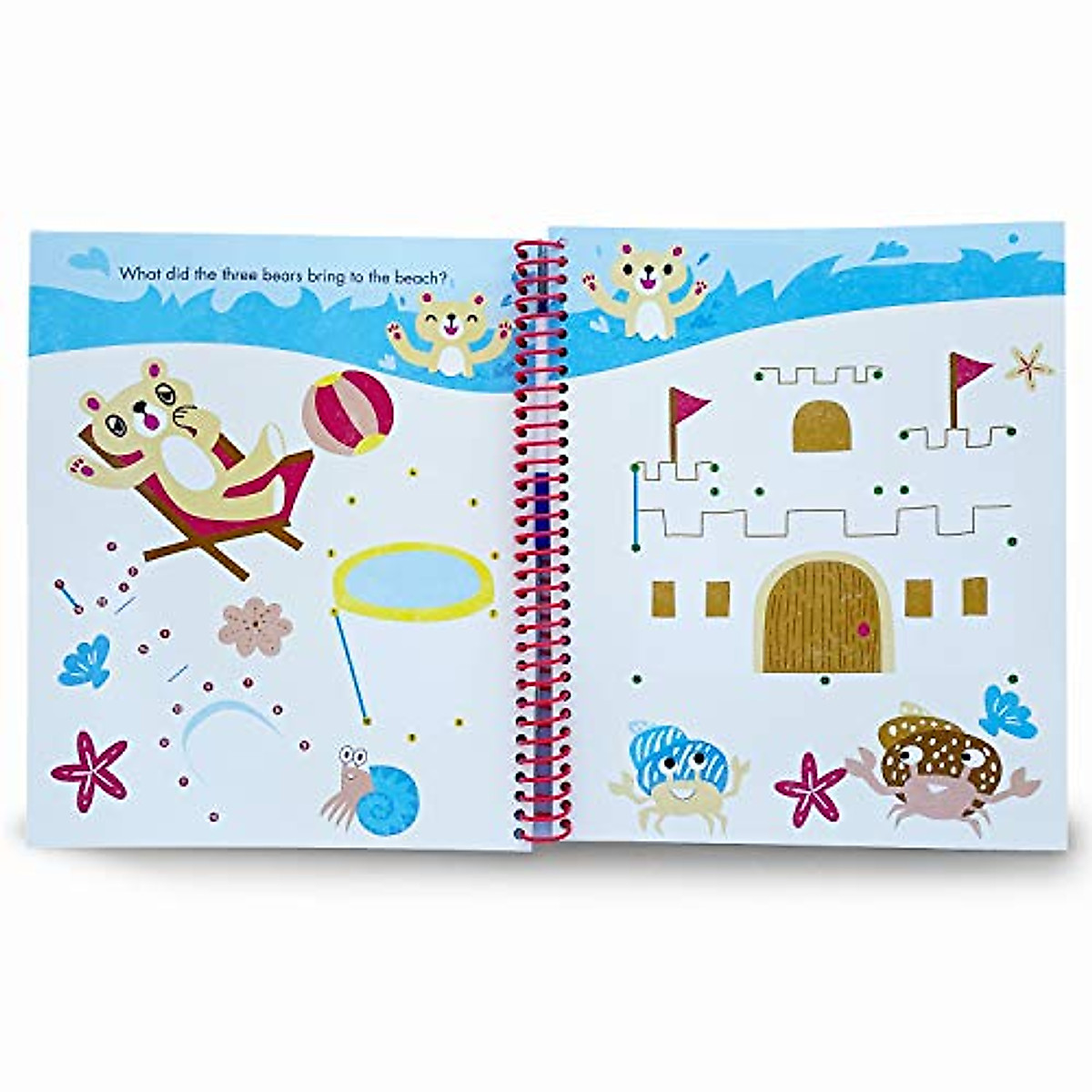 Wipe Clean Activity Book: Twisty Mazes and Lots of Dot to Dots for Little Hands Ages 3 to 5 (Start Little Learn Big Series)