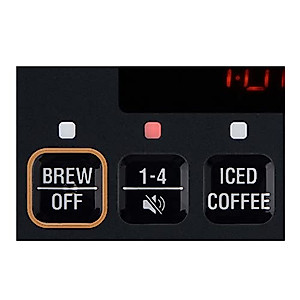 Zojirushi EC-ESC120 Coffee Maker Dome Brew Programmable, StainlessSteel and Black