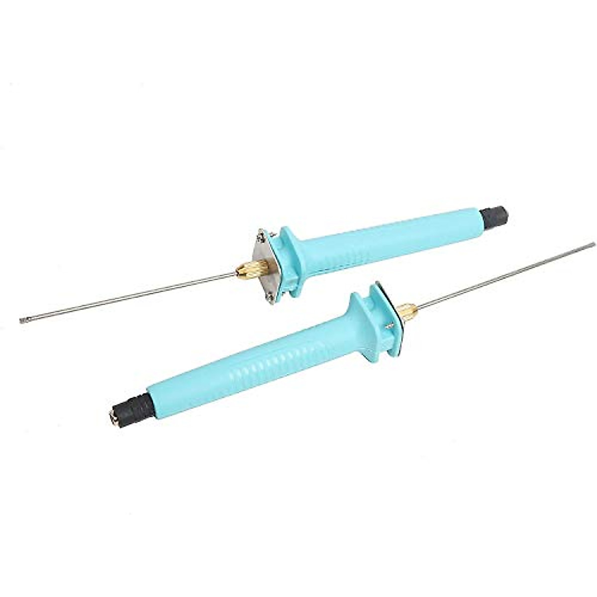 YaeTek 2 Pcs Foam Cutter Electric Cutting Machine Pen 100V-240V 15W Craft Hot Knife 10CM Styrofoam Cutting Pen with Electronic Voltage Transformer Adaptor, 2 x Foam Pen Cutters