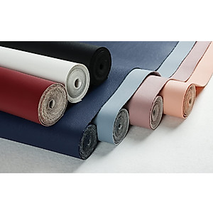 Caxilee Faux Leather Sheets for Craft One Roll Matt Smooth Surface Solid Leather Fabric Sheets 12"x 53” (30cm x 135cm) Inch Large Size for Leather Earrings Bows Wallets DIY Projects (Dark Green)