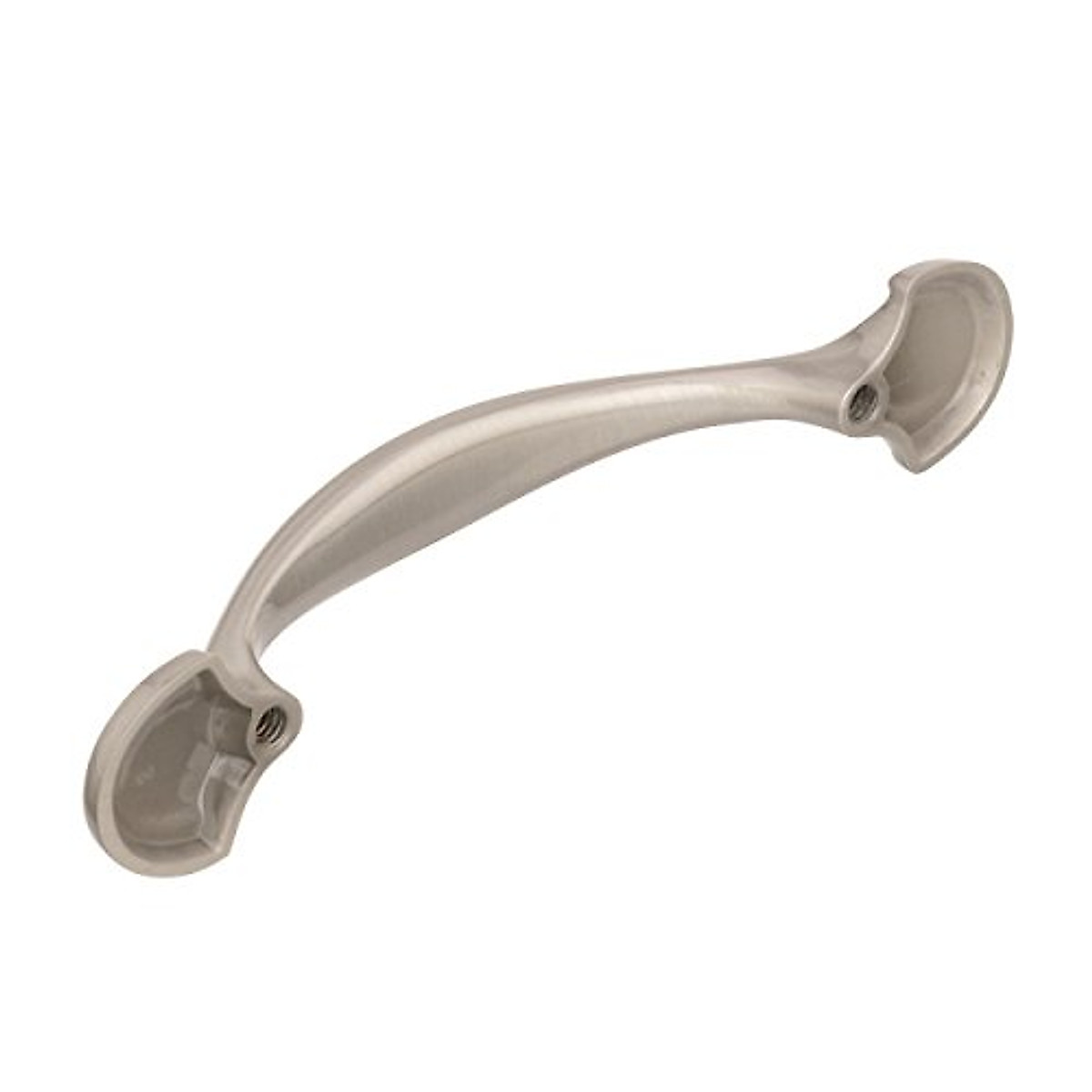 Amerock | Cabinet Pull | Satin Nickel | 3 inch (76 mm) Center to Center | Everyday Heritage | 1 Pack | Drawer Pull | Drawer Handle | Cabinet Hardware