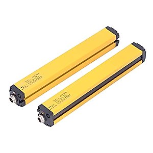 Light Screen Sensor, IP65 Protection Sensitive Grating Waterproof Dust Proof 10 Beam for Punch Machine