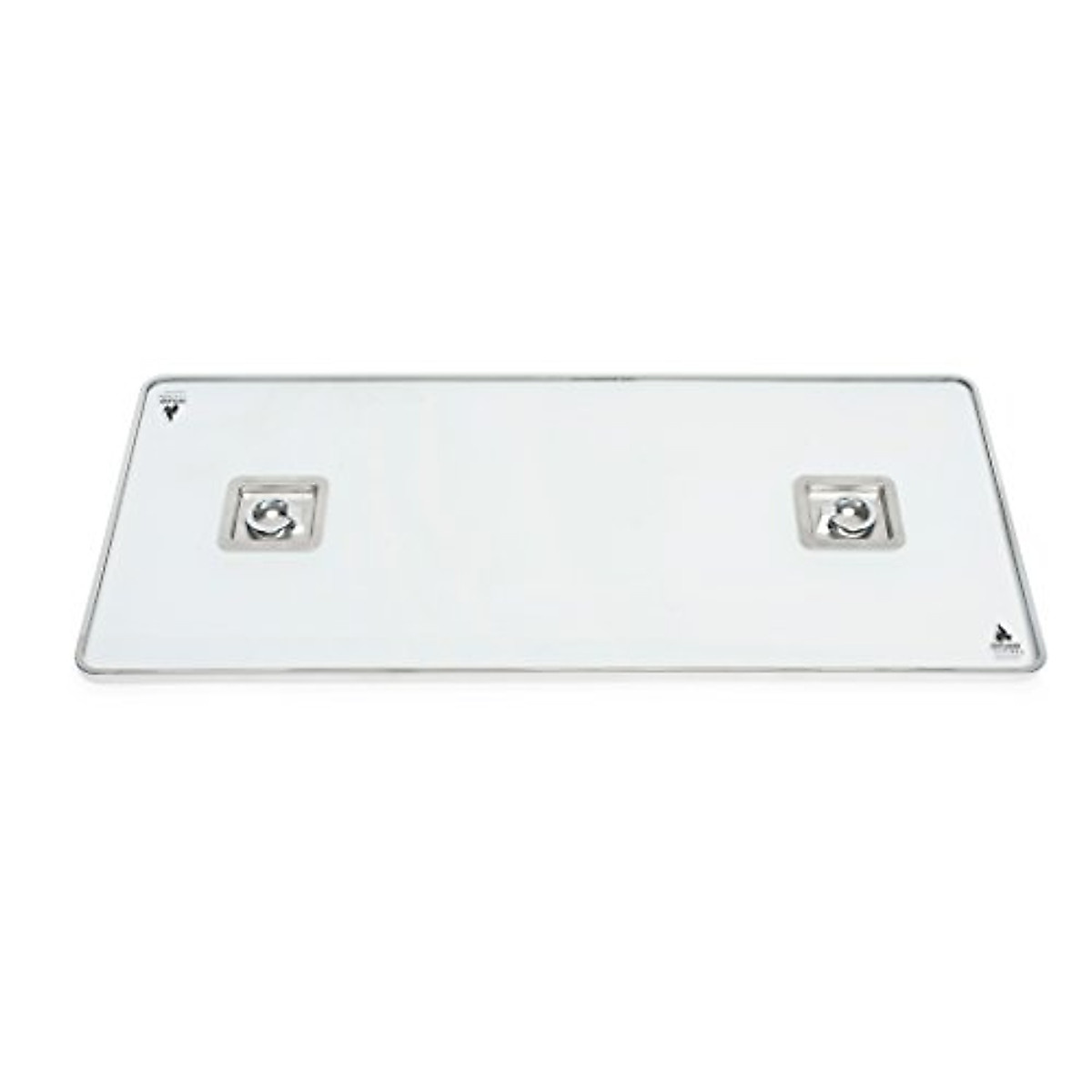 Outland Fire Table Tempered Glass Lid Insert for Series 401/403 Outdoor Propane Fire Pit Tables, Rectangular 29-Inch x 13-Inch x 5/16-Inch – Includes Bracket Set for Horizontal Interior Slide Storage