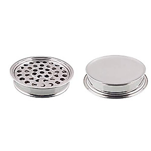Communion Ware 3 Holy Wine Serving Trays with A Cover - Stainless Steel (Mirror/Silver) Premium Communion Trays for Churches Communion Supplies Church Communion Ware Sets
