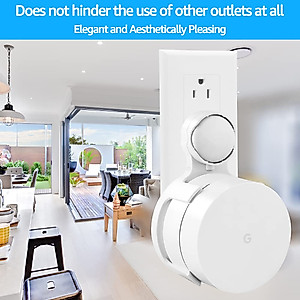 Google WiFi Wall Mount 3 Pack, WiFi Accessories for Google WiFi 1st Generation System and Google WiFi Router Without Messy Wires or Screws (White(3 Pack))