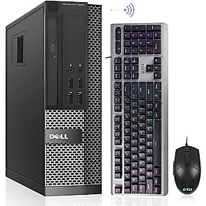 Dell OptiPlex 7020 Desktop Computers i7-4790 3.6GHz,32GB Ram New 2TB SSD, AC8260 Built-in WiFi Ready,Refurbished Computer PC, Dual Monitor Support,HDMI Windows 10 Pro(Renewed)