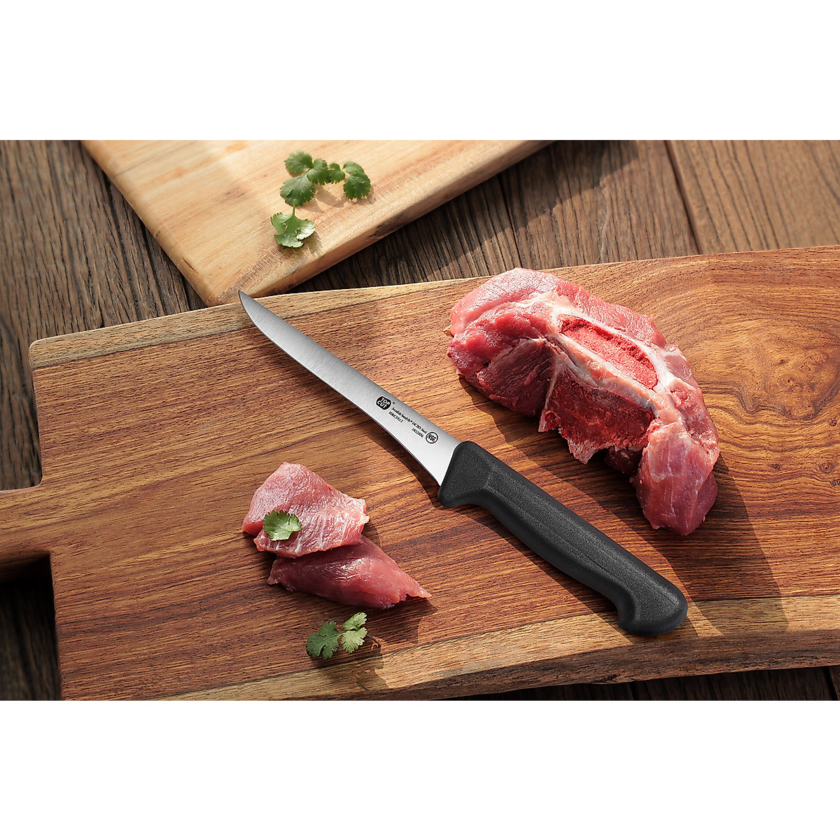 Top Cut by Cangshan | P2 Series 1022056 Swedish Sandvik 14C28N Steel Boning Knife, 6-Inch