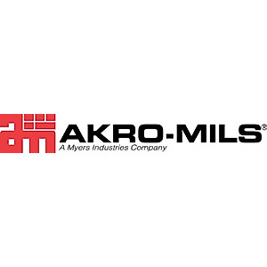 Akro-Mils 30840 ShelfMax 8 Plastic Nesting Shelf Bin Box - 12" L x 4" W x 8" H - Case of 16 - Red