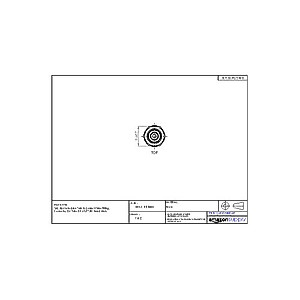 SMC KQ2H07-U03A Brass Push-to-Connect Tube Fitting, Adapter, 1/4" Tube OD x 3/8" UNI Thread Male