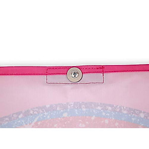 JoJo Siwa Loft Bed Tent - Curtain Set for Low Twin Loft Bed (Bed Sold Separately) by Delta Children