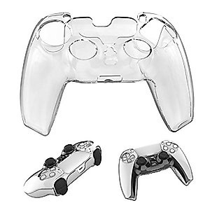 Tomsi PS5 Controller Cover, Anti-Slip Silicone Soft Skin Case Cover, Durable Dustproof Controller Grip Protector Compatible for PS5 Controller
