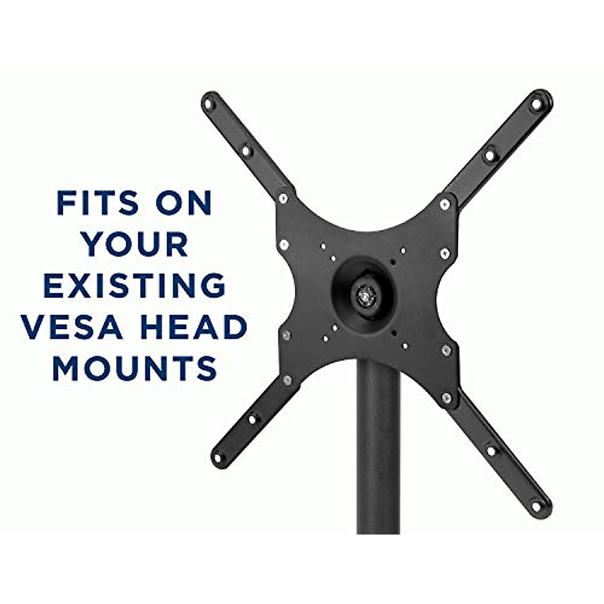 Mount-It! VESA Mount Adapter Kit | TV Wall Mount Bracket Adapter Converts 200x200 mm Patterns to 300x300 and 400x400 mm | Fits Most 32 Inch to 55 Inch TVs | Hardware Included