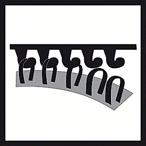 Bosch Professional 2608601179 Grinding Plate for PEX 15, Black, 150 mm