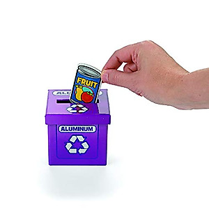 Fun Express Learn to Recycle Activity Boxes - 54 Pieces - Educational and Learning Activities for Kids
